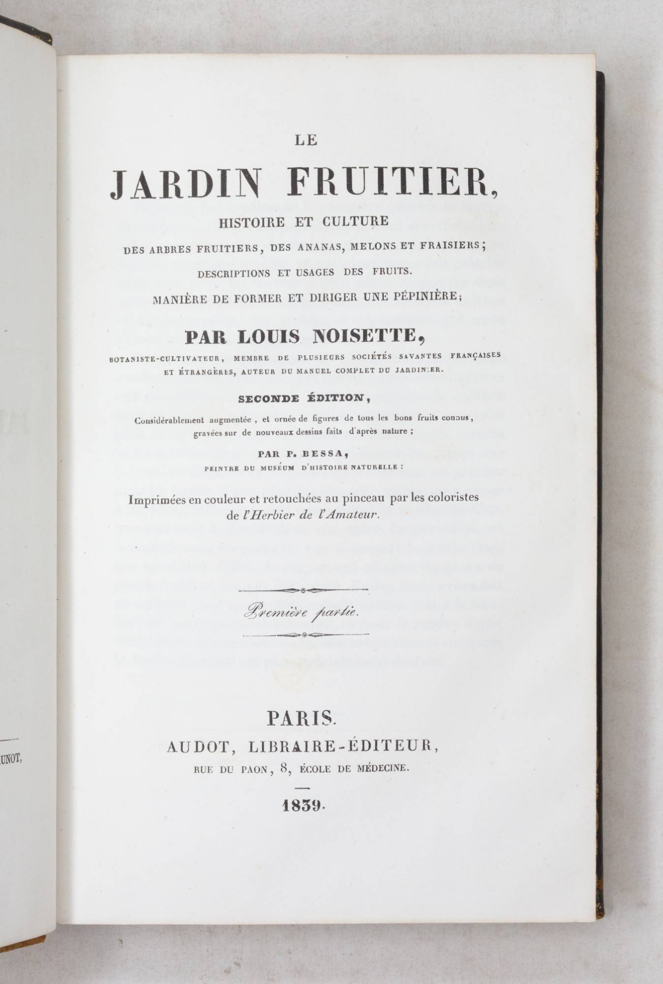 Le Jardin Fruitier, histoire et culture des arbres fruitiers, des ...